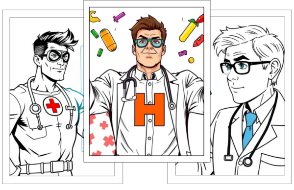 CheckUp Champs Coloring Pages – Jv – smartkids