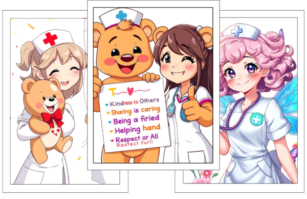 CheckUp Champs Coloring Pages – smartkids