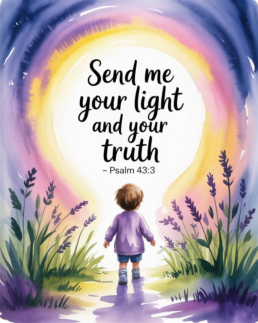 Watercolor Scripture Wall Art – smartkids