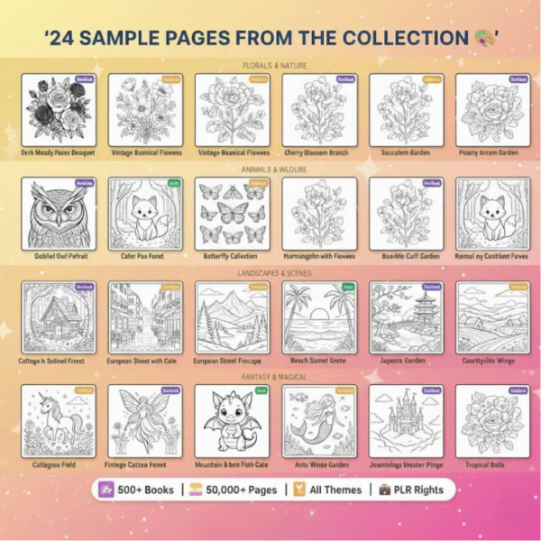Premium Coloring Pages MEGA Bundle – smartkids
